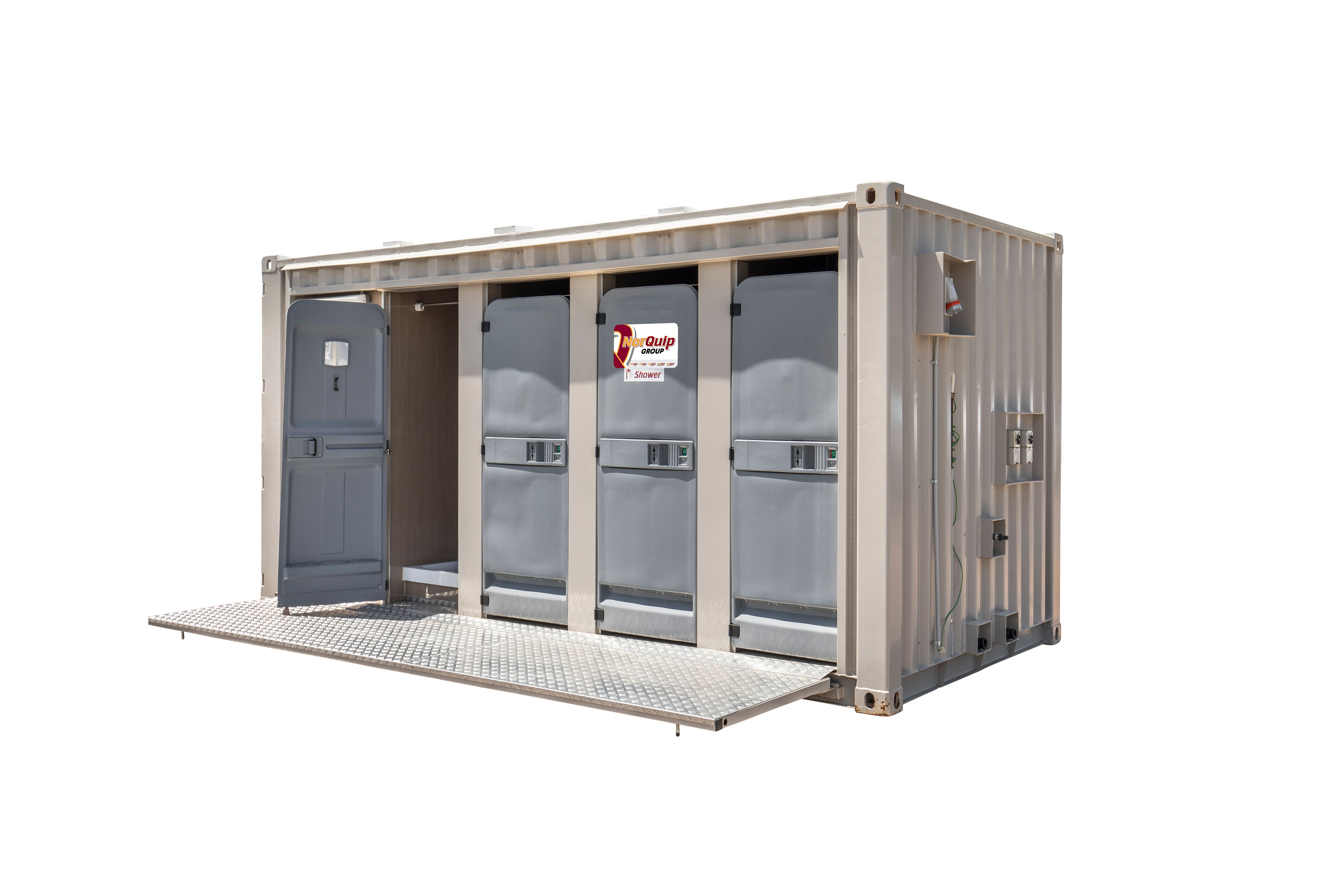 Shower Blocks (6 head) - Norquip Hire NQ Pty Ltd